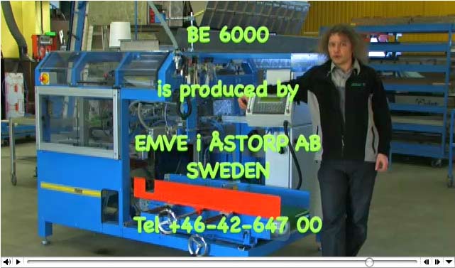 Regito AB has developed the electrics and program of the EMVE BE 6000 ...
